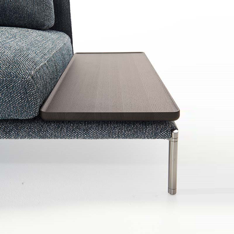 Zanotta NOAH 2-Sitzer Sofa Eckelement mit Tablett